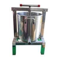 China 23cm Diameter Stainless Steel Beeswax Machine Wax Press for sale