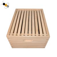 China Knot Free Pine Wood Beehive Frames Uncoated For Put Beeswax Sheet for sale