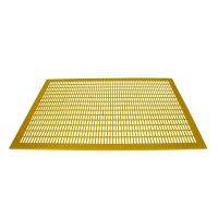 China 8 Frame Plastic Queen Excluder Yellow Rearing Queen Bee Excluder for sale