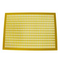 China 8 Frame Plastic Queen Excluder Yellow Rearing Queen Bee Excluder for sale