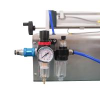 China 0.6MPa Single Head Liquid Filling Machine 1000ml Honey Bottle Filler for sale
