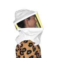 China Square Beekeeping Protective Clothing Metal Veil Beekeeper Hat for sale