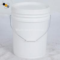 China OEM 20L Pail Apiculture Tools Food Grade Plastic Honey Tank With Honey Gate for sale