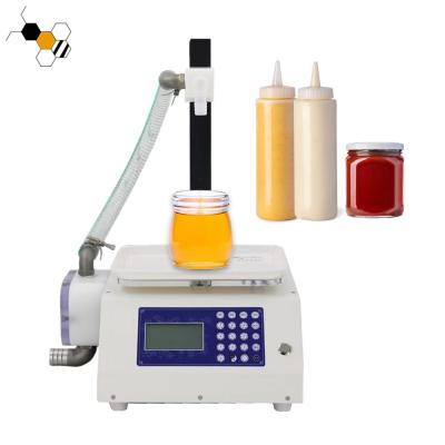 China Food Grade SS Honey Processing Machine 360 Bottles/H Honey Filling Machine 12v for sale