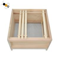China 3 Layers 20mm Unassembled National Bee Hive With Metal Roof for sale