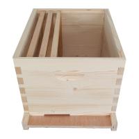 China Fir Dadant Beehive 24mm Beekeepers Unassembled Bee Hive for sale