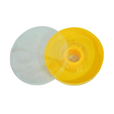 China Dia 200mm Apiculture Tools Height 50mm Plastic Hive Top Feeder for sale