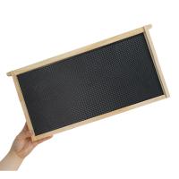 China Farm Assembled Wooden Bee Frames With Plastic Bee Foundation for sale