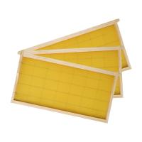China 48.3*44.8*23.2cm Langstroth Frame With Wax Foundation Sheet for sale