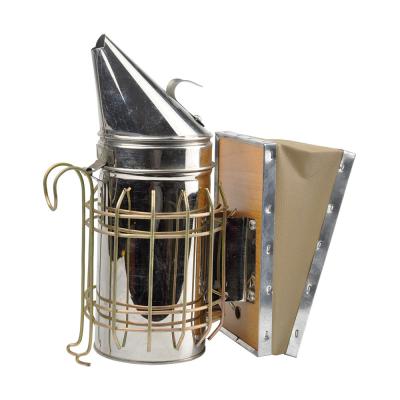 China Stainless Steel Bee Smoke Machine 28.5cm Height For Beekeeper for sale