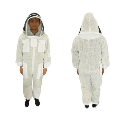 China Beekeeping Clothing Cotton Ventilated Bee Suit For Beekeeper for sale
