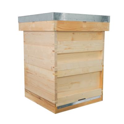 China China Fir National Beehive 10 Frame 3 Layers With Brood Box for sale
