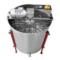China 12 Frame Stainless Steel Electric Honey Extractor Powder Coated for sale