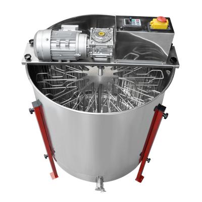China 12 Frame Stainless Steel Electric Honey Extractor Powder Coated for sale