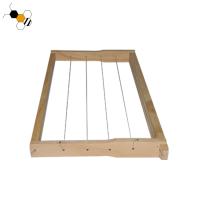 China Wired Langstroth Bee Frame OEM Knot Free Pine Beekeeping Frame for sale