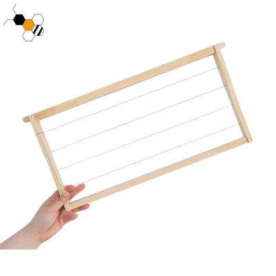 China Wired Langstroth Bee Frame OEM Knot Free Pine Beekeeping Frame for sale