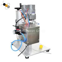 China Pneumatic SS Capping Honey Bottle Sealing Machine Positioning for sale