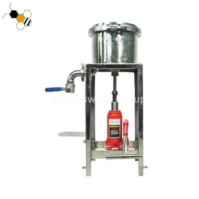 China 23cm Honey Separation Beeswax Machine Manual Honeycomb Press Machine for sale