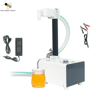 China Bottle Filling Machine 500g 360 Bottles/H Semi-Automatic Honey Filling Machine for sale