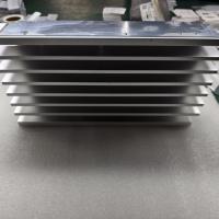 China Stamped Fin Aluminum Air Cooling Heatsink 6063 Alloy for Industrial Control Systems for sale