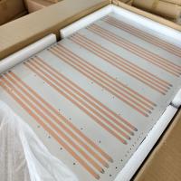 China Integrated Heat Pipe Soldered Copper Heat Sinks In Frequency Converters for sale