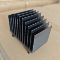 China CNC Machined 6063 Aluminum Extruded Heat Sink for LED Lights 50-300W for sale