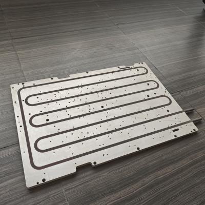 China Custom Aluminum Water Cooling Plate 6061 6063 for High Power Industrial Equipment 1.6MPa for sale