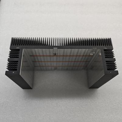 China Air Cooled Aluminum Heat Pipe Heat Sink for Industrial Machinery 200W for sale