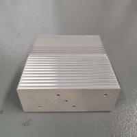 China Custom Dense Fin Extruded Aluminum Heat Sink 0.02mm Flatness for General Heat Dissipation for sale