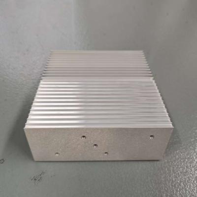 China Custom Dense Fin Extruded Aluminum Heat Sink 0.02mm Flatness for General Heat Dissipation for sale