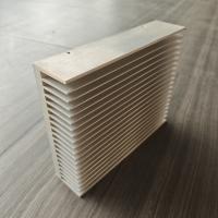 China High Rigidity Aluminum Extruded Heat Sink for Industrial Power Unit 0.02mm Flatness for sale