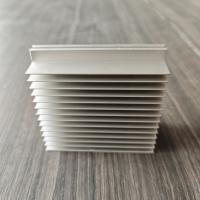 China Lightweight Aluminum Extrusion Heat Sink for New Energy Inverter 0.02mm Flatness for sale