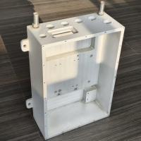 China Precision Fabricated High Power Heat Sink with Liquid Cooling Ports 200mm x 100mm for sale