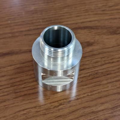 China Precision Machined Metal Threaded Fitting for High Pressure Hydraulic Systems 10000 PSI for sale