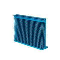 China CNC Machined Air Cooling Heatsink Anodized for High Power Equipment 200mm for sale