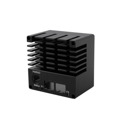 China Aluminum 6063 High Thermal Air Cooled Heat Sink 200mm for Industrial Equipment for sale