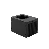 China 6063/6061 Aluminum Alloy Black Anodized Heat Sink Precision Extrusion for Telecom Equipment for sale