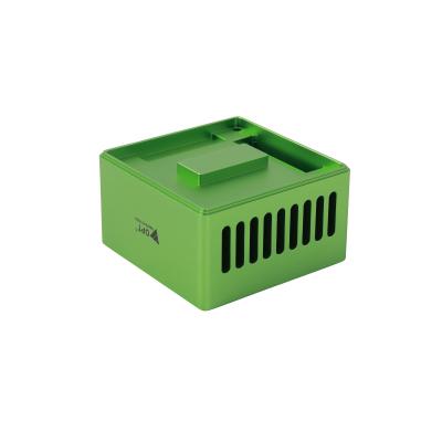 China 6063 Aluminum Alloy Heat Sink Precision Extrusion Anodized Industrial Cooling 200mm for sale