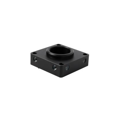 China Custom Precision CNC Machined Metal Parts Black Finish 0.01mm Tolerance for sale