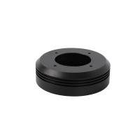 China Precision CNC Turned Aluminum Parts Black Anodized Finish 10mm Diameter for sale