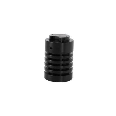 China Black Anodized CNC Turned Fastener Components High Precision Aluminum Alloy Steel for sale