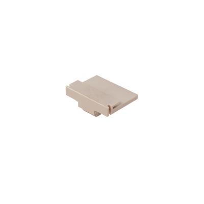 China CNC Machined PEEK Precision Industrial Connector Block Custom 100mm x 50mm for sale