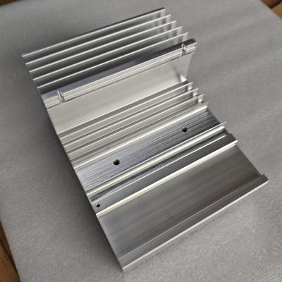 China Precision Extrusion Aluminum Heat Sink 6061 6063 Alloy CNC Milled for Electronic Component Thermal Management for sale