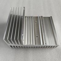 China Fin Extruded Heat Sink 6061 6063 Aluminum Precision Extrusion Milling for Electronic Thermal Management for sale