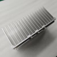 China Industrial Aluminum Heat Sink 6061 6063 Precision Extrusion Molding Anodized Surface CNC Milling for Electronic Cooling for sale