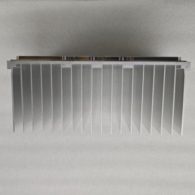 China Custom 6063/6061 Aluminum Heat Sink Profile Precision Extrusion Molding Clear Anodized for Energy Storage Equipment for sale