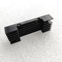 China Custom Aluminum Heat Sink Black Anodized for New Energy Inverters Efficient Heat Dissipation for sale
