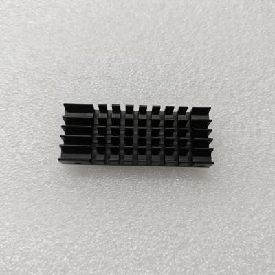 China Custom Extruded 6063 6061 Aluminum Heat Sink Black Anodized for Energy Storage 50W to 300W for sale