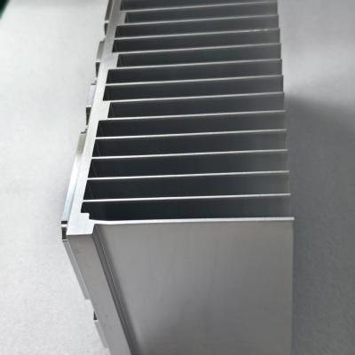 China 6063 Aluminum Extrusion Heat Sink 200mm for Industrial Power Supply 150W for sale
