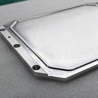 China CNC Machined Precision Aluminum Cover Plate 6061 with Mounting Holes for sale